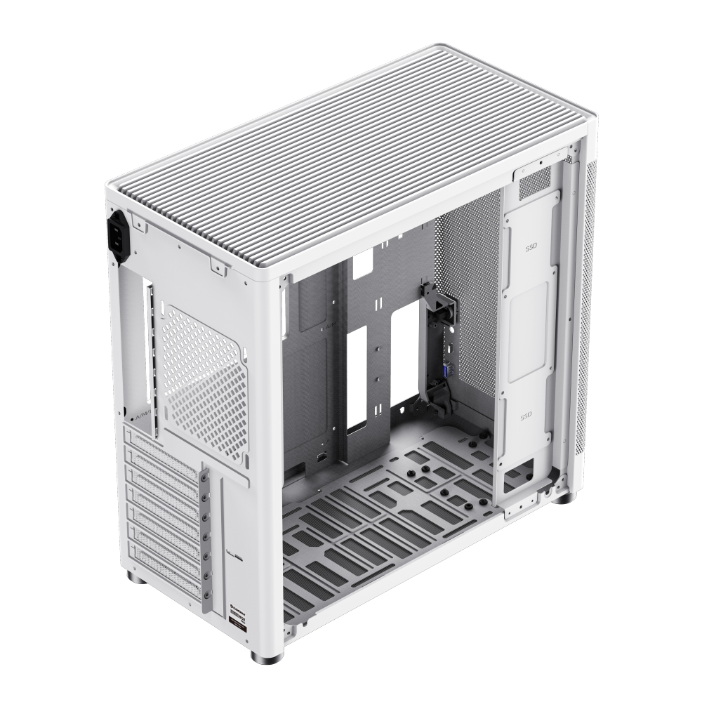 GameMax MeshBox PRO ATX Chassis Mid Tower ATX Gaming PC Case with ARGB ...